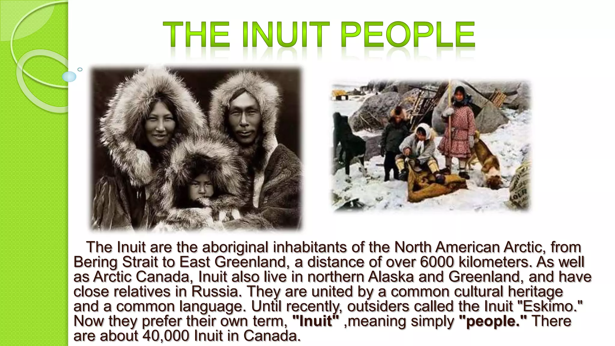 The inuit people | PPTX