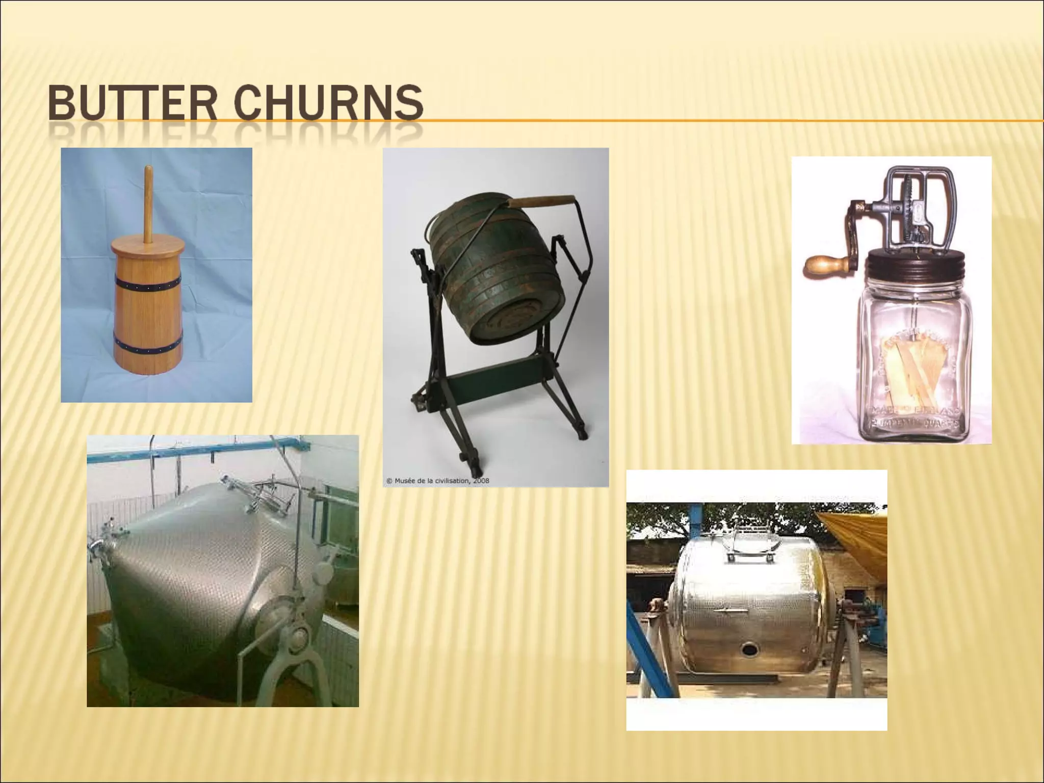 The invention of butter and the butter churn | PPT