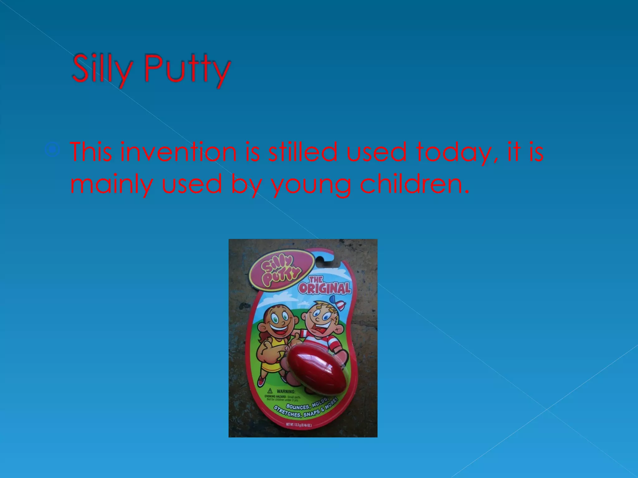 The invention of silly putty | PPT