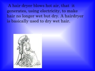 Hairdryer | PPT