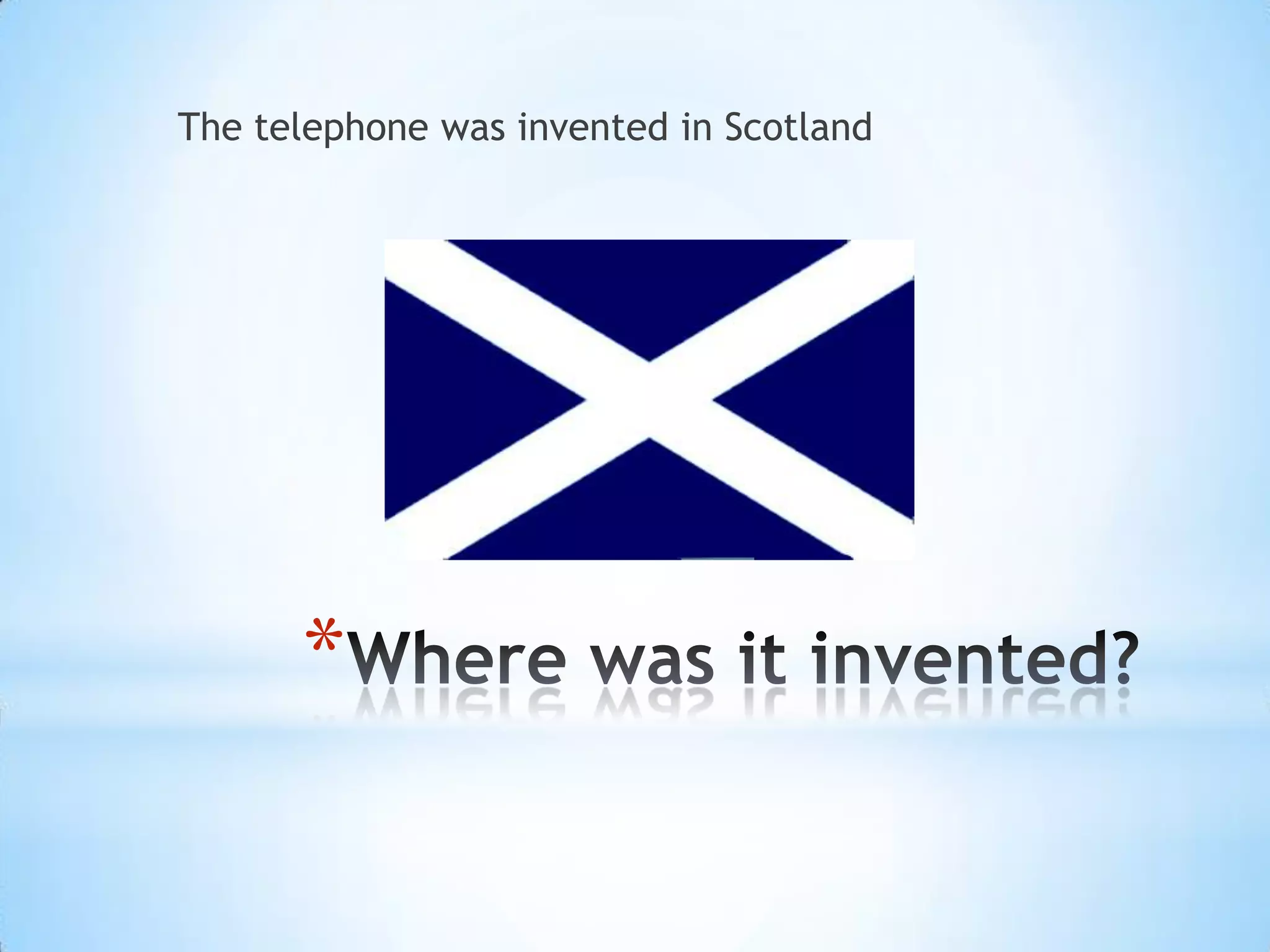 The invention of the telephone | PPTX
