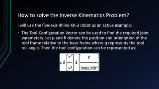 The inverse kinematics problem - Aiman Al-Allaq | PPTX
