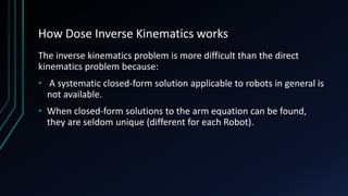 The inverse kinematics problem - Aiman Al-Allaq | PPTX