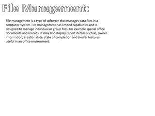 The investigation of operating systems | PPT