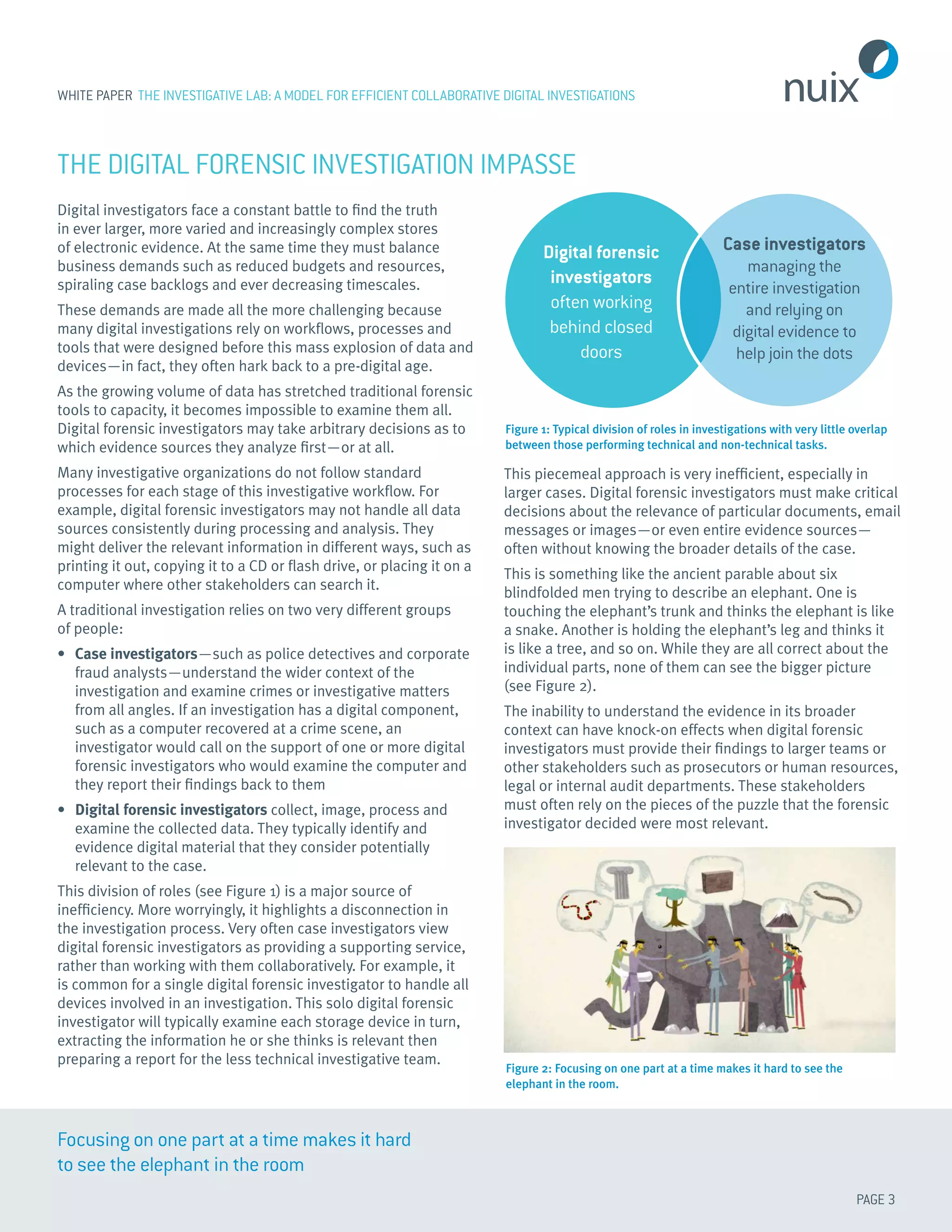 The Investigative Lab - Nuix | PDF