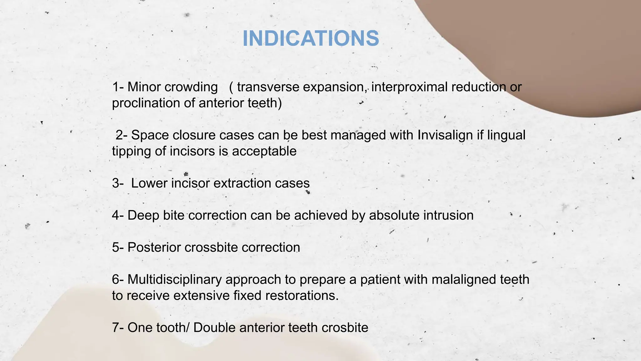 THE INVISALIGN aligner in orthodontics .pptx