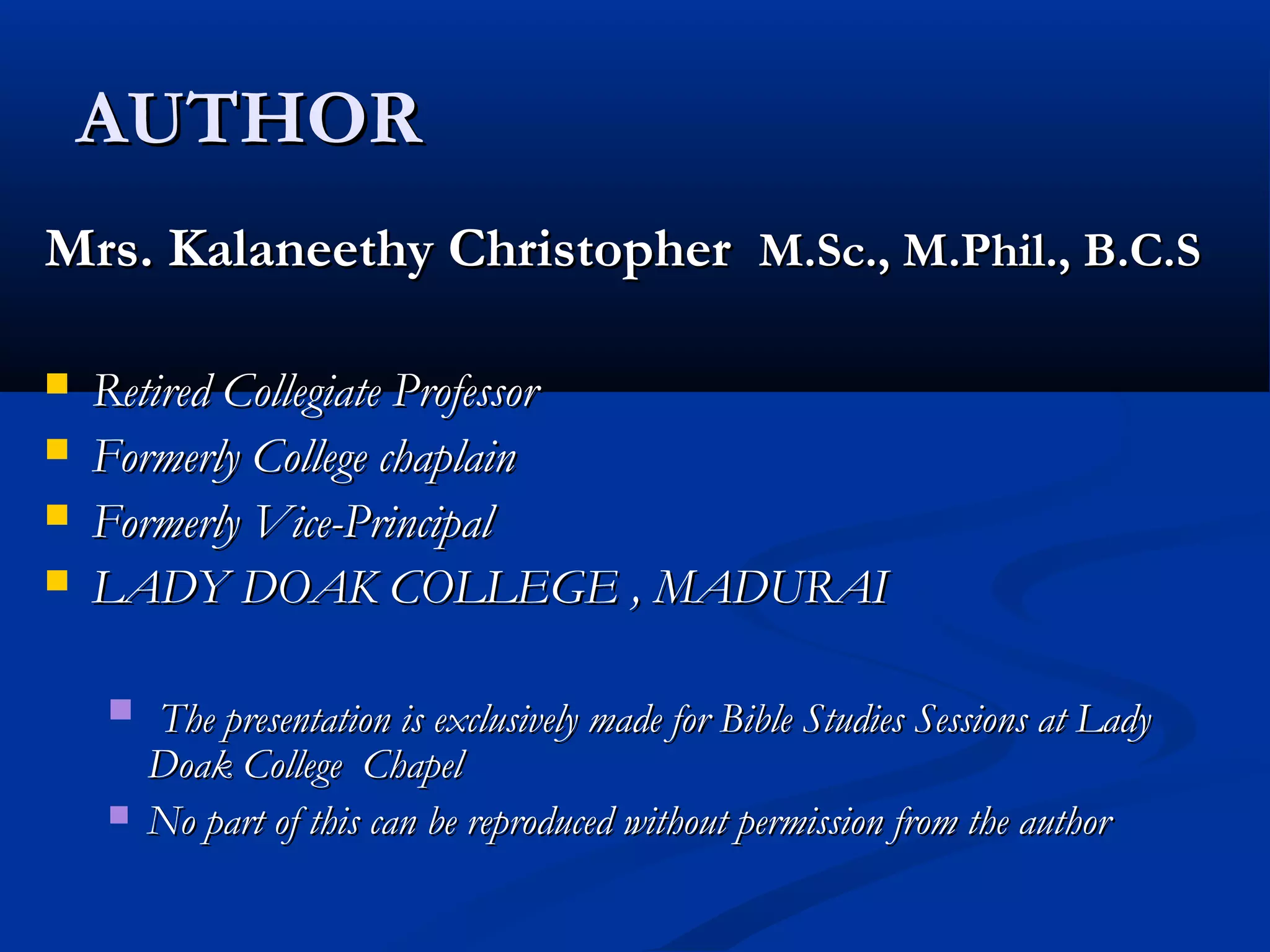 The invisible hand of god at work | PPT