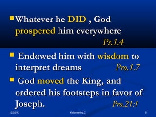 The invisible hand of god at work | PPT