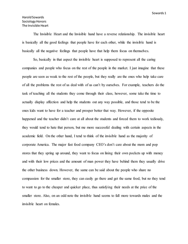 The invisible heart | PDF