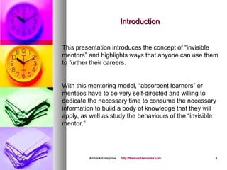 The Invisible Mentor | PPT