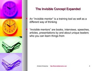 The Invisible Mentor | PPT