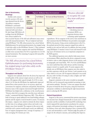The iol master and its role in modern cataract surgery | PDF