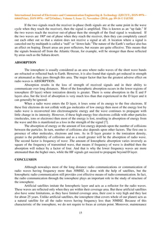 The ionosphere and radio propagation | PDF