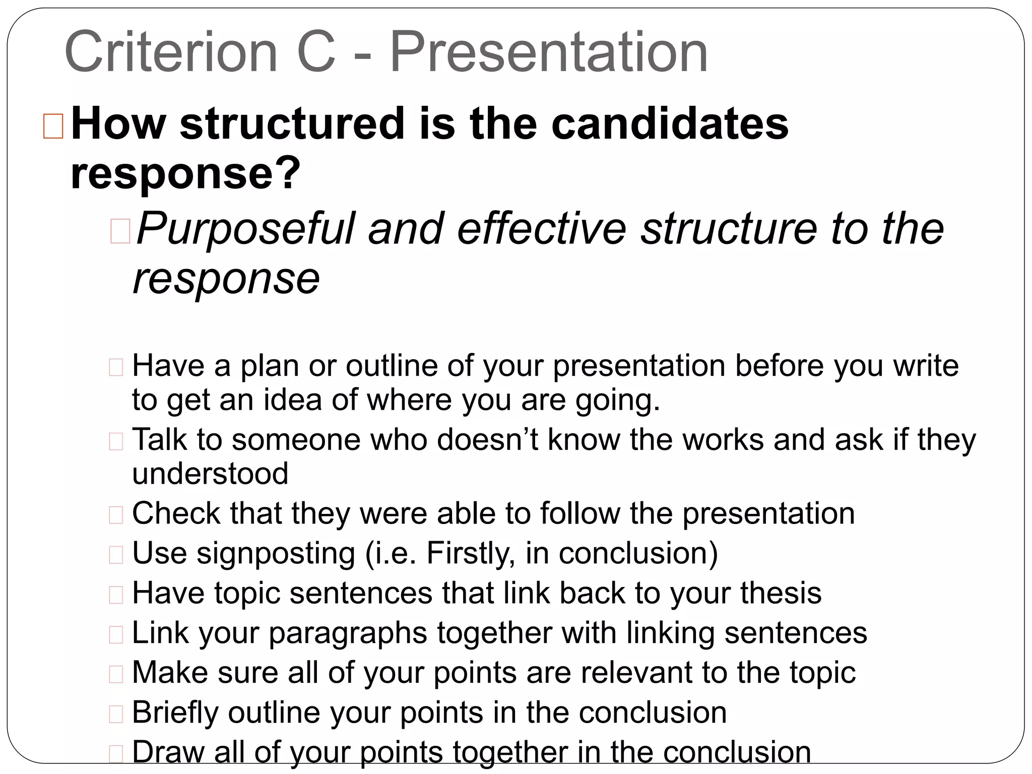 The IOP criteria | PPT