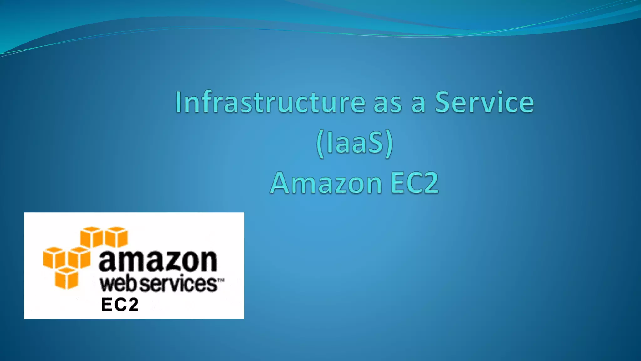 The IoT Academy_awstraining_part2_aws_ec2_iaas | PPT