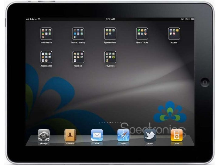 The iPad as Assistive Technology