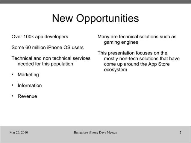 The iPhone ecosystem | PPT