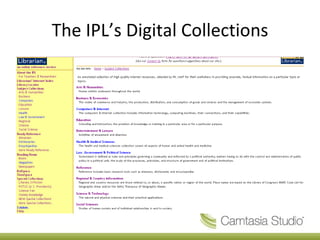 Tour of the IPL | PPT