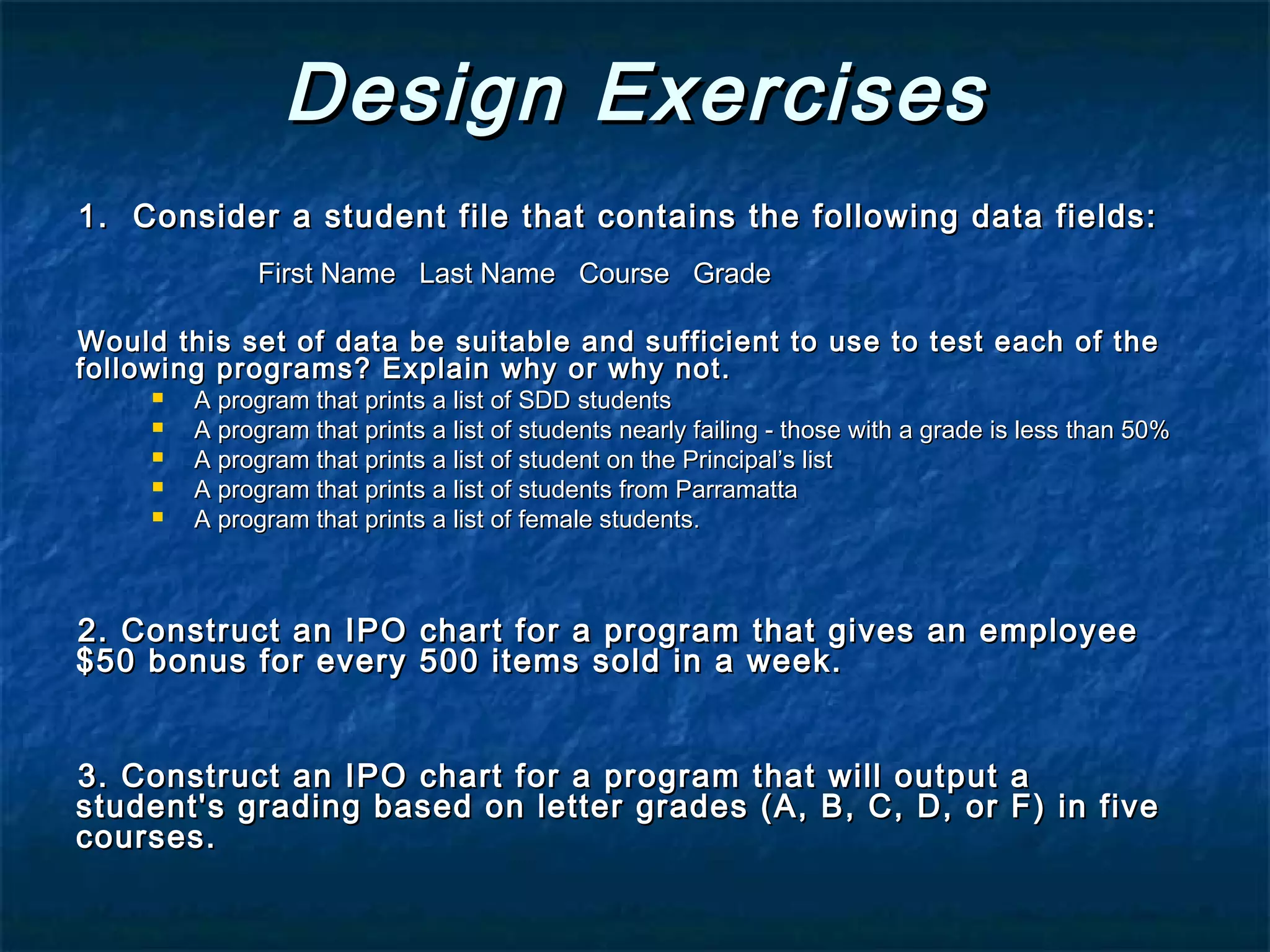 The Ipo Model Of Evaluation Input Process Output Ppt