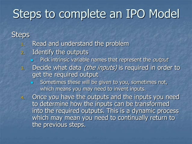 The ipo model | PPTX