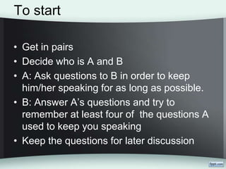The irf interaction pattern in classroom observation | PPTX