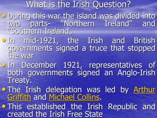 The irish question | PPTX