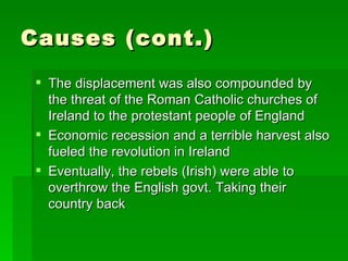 The irish uprising | PPT