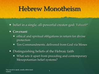 The Iron Age and The Hebrews | PPT