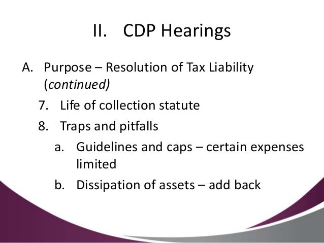 The IRS Collection Process: Know the Rules or Put Your Clients at Risk