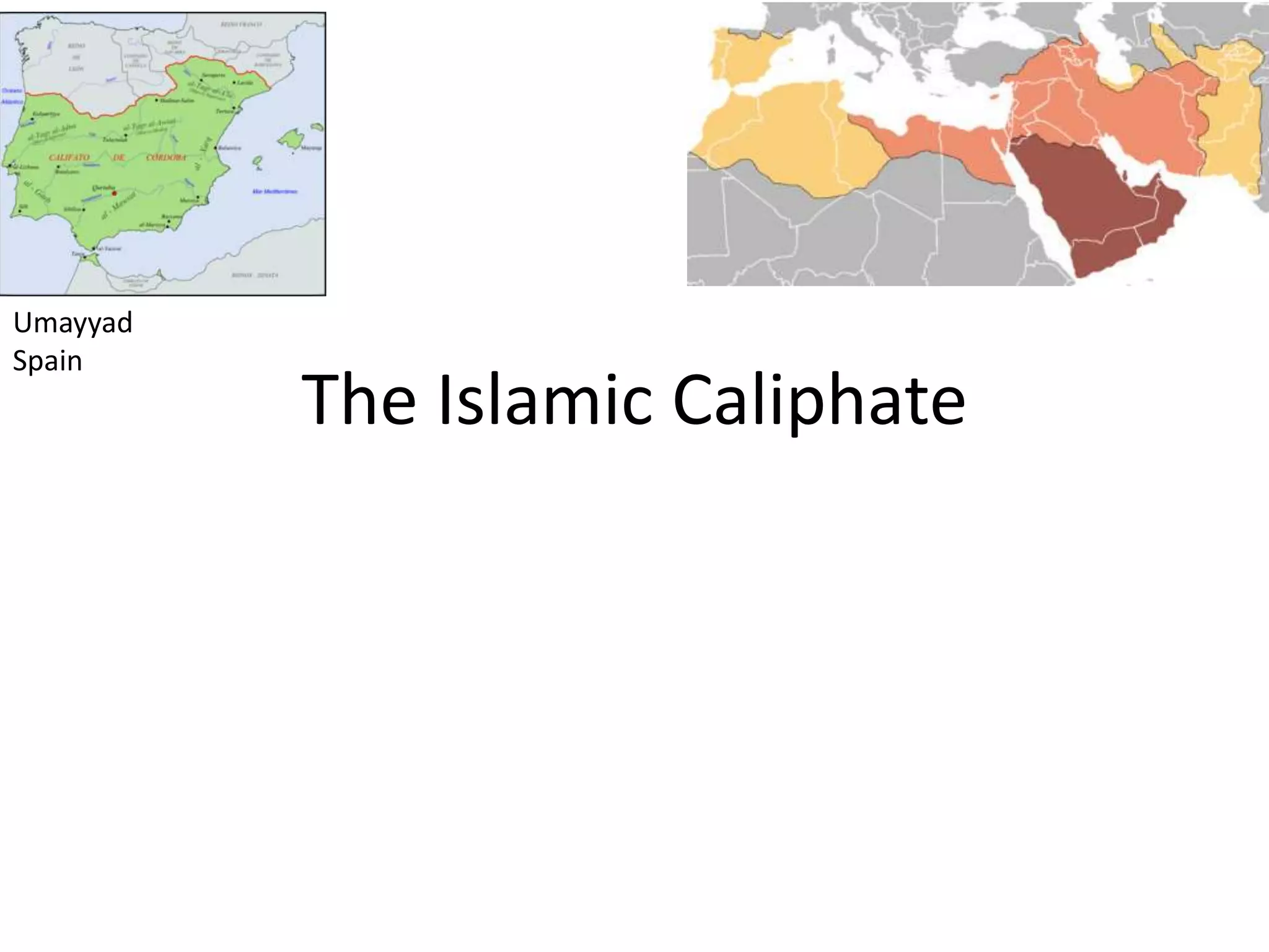 The islamic caliphate | PPTX