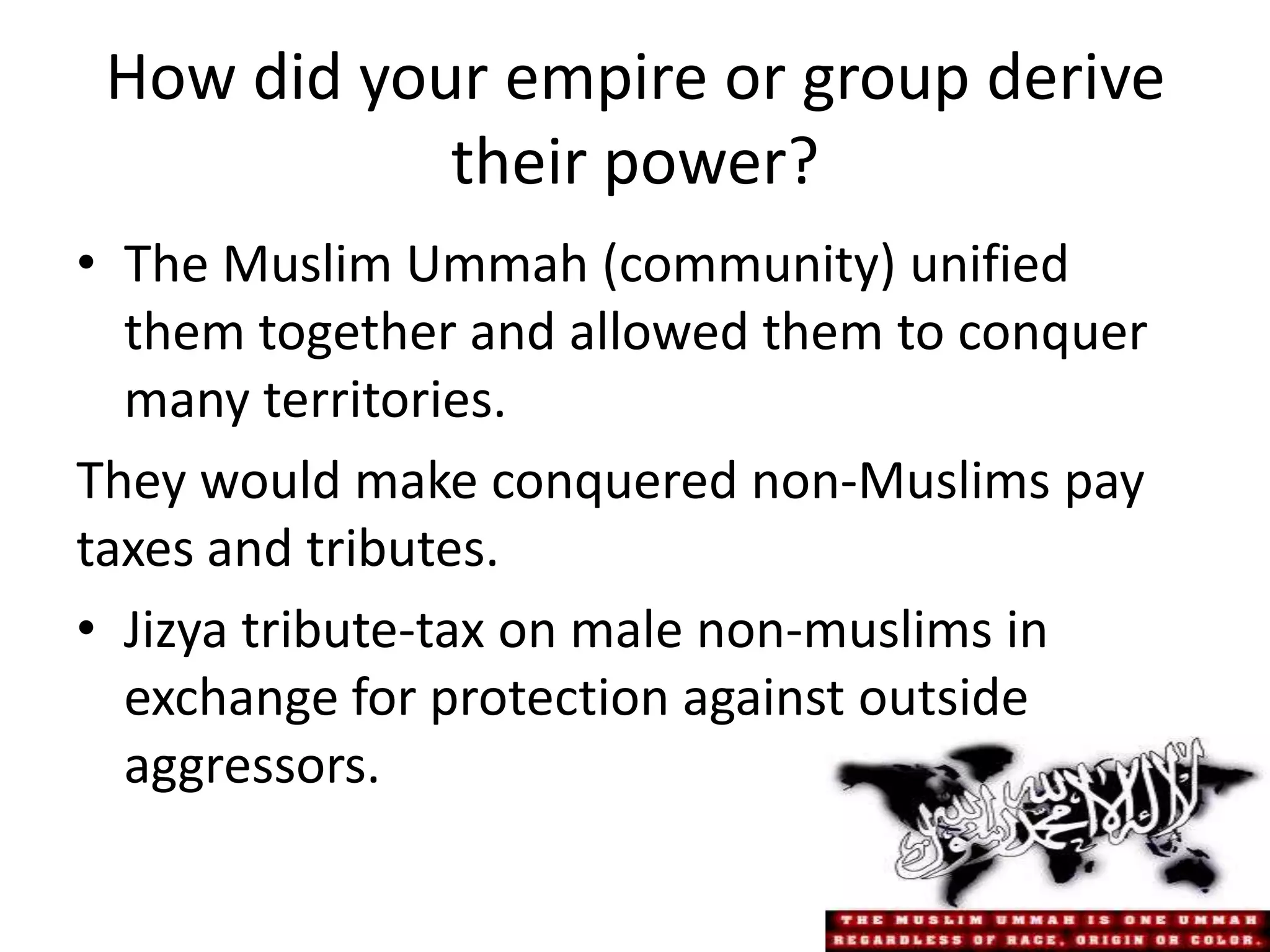 The islamic caliphate | PPTX