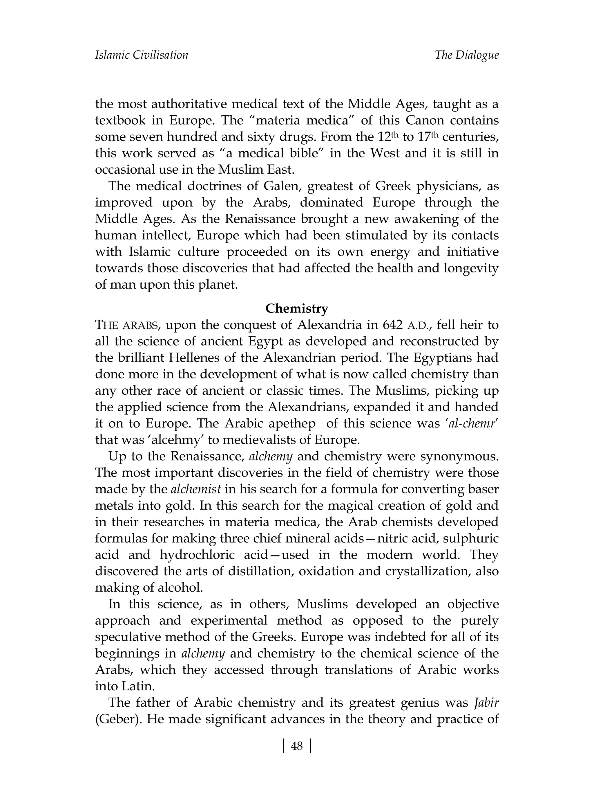 The islamic civilization | PDF