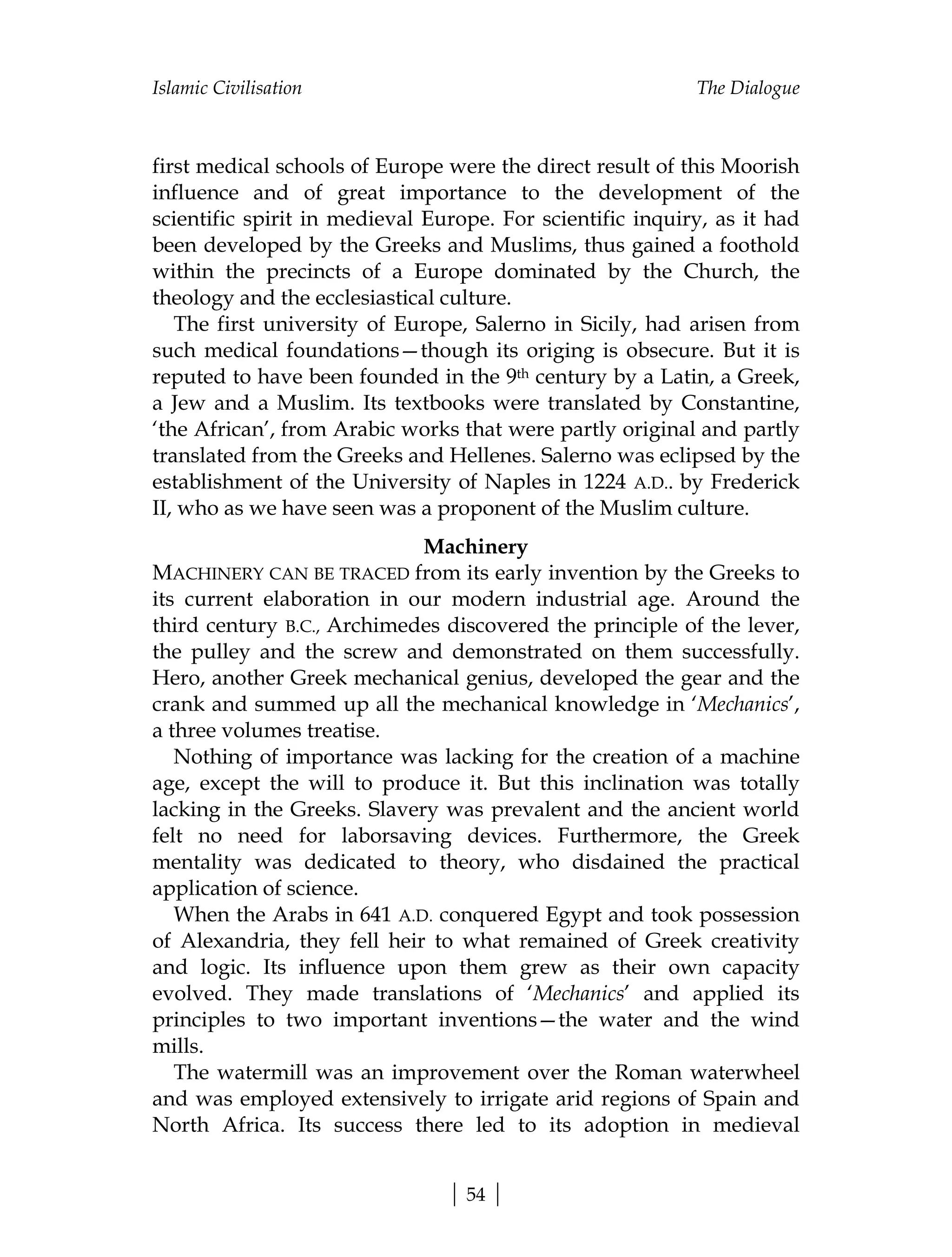 The islamic civilization | PDF