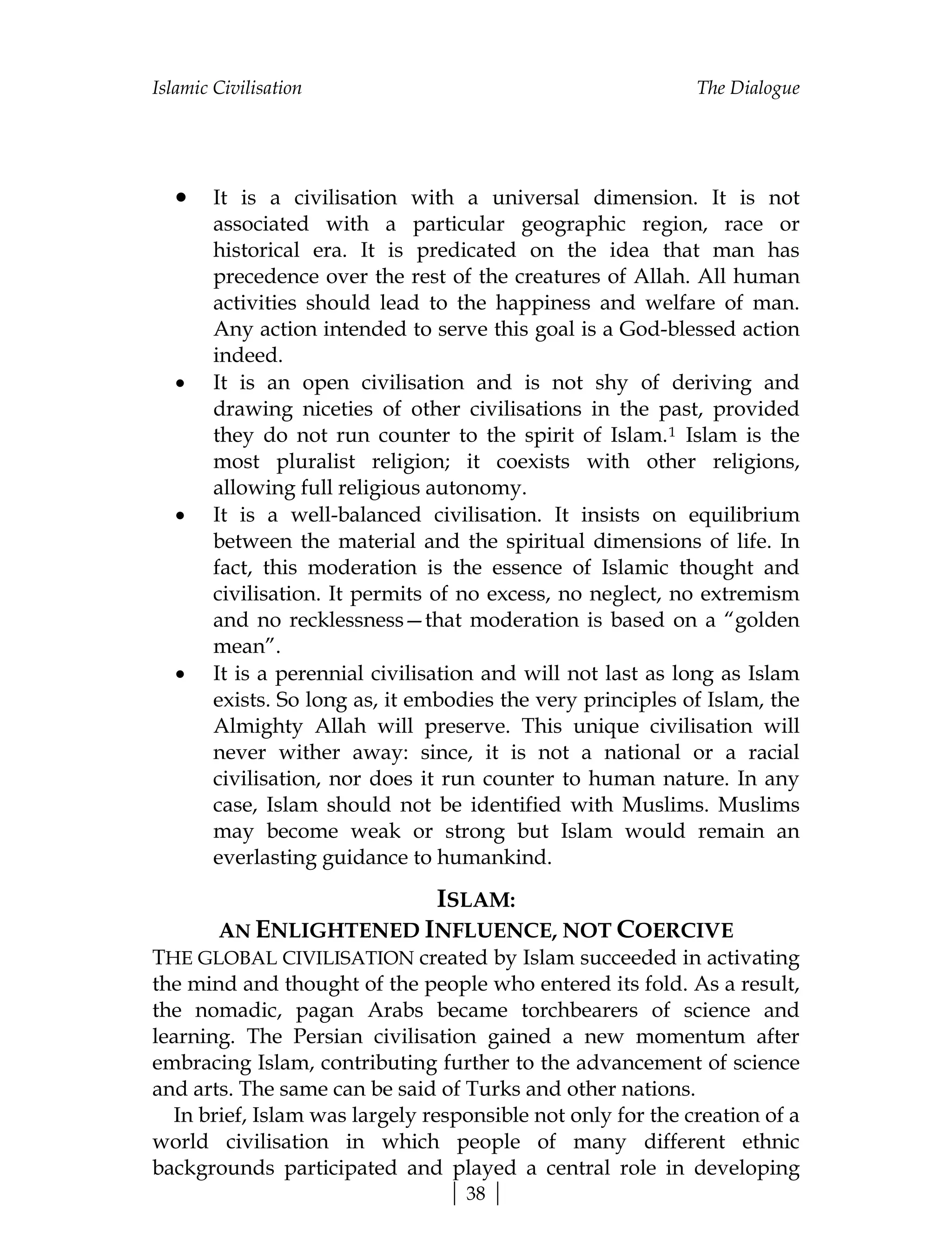 The islamic civilization | PDF