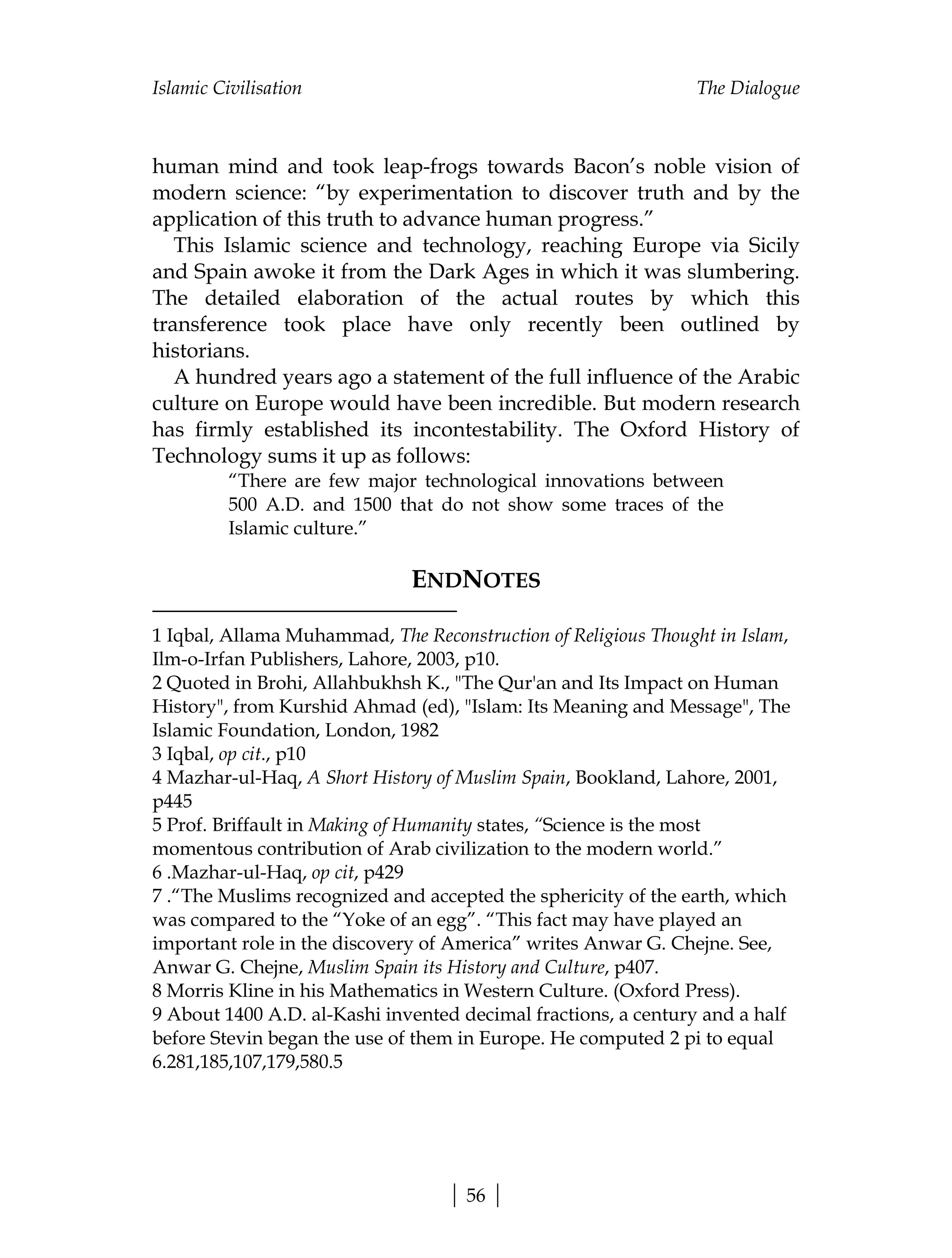 The islamic civilization | PDF