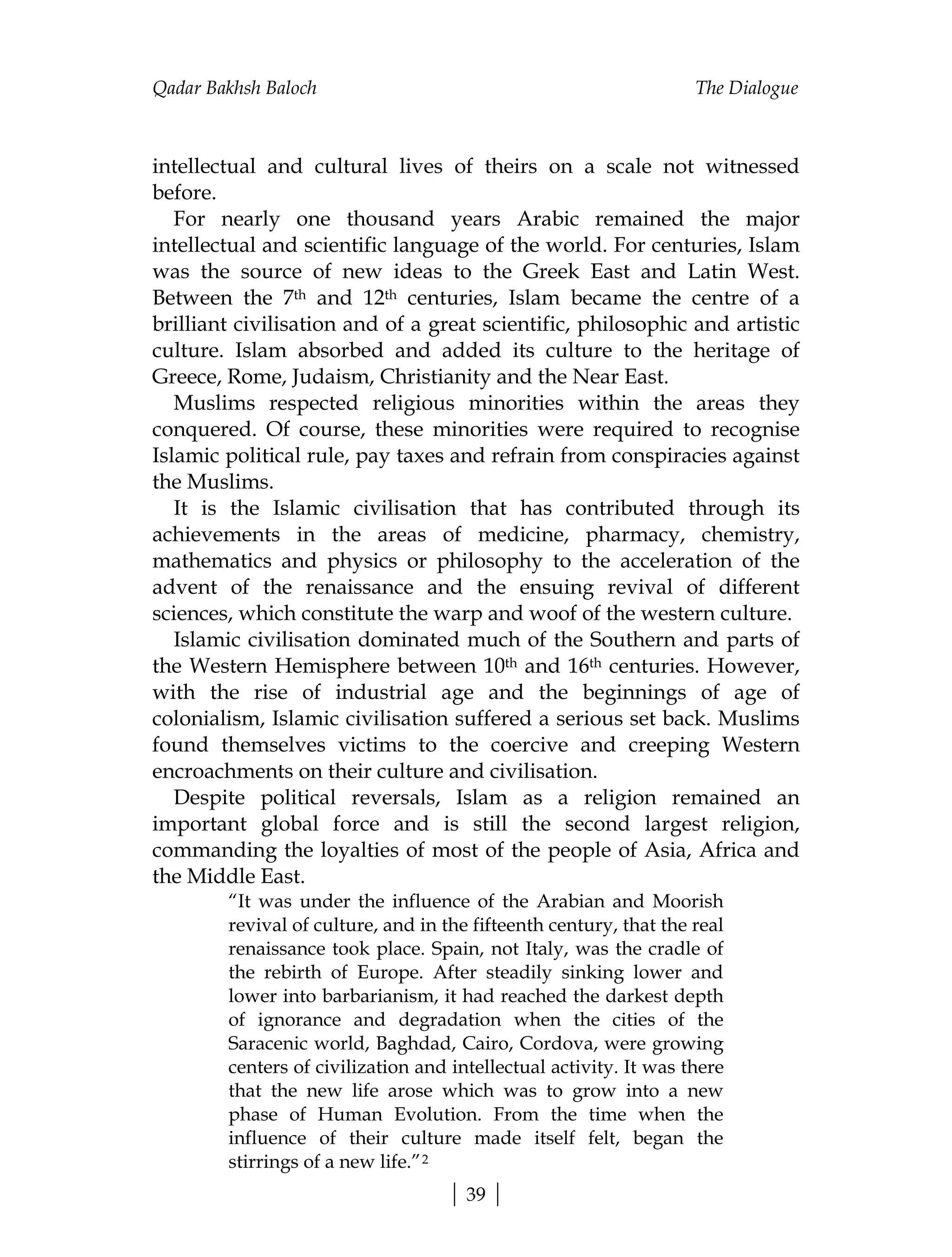 The islamic civilization | PDF