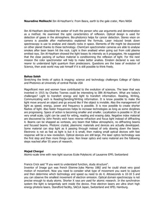 The islamic golden age of science ibnal-haytham | PDF