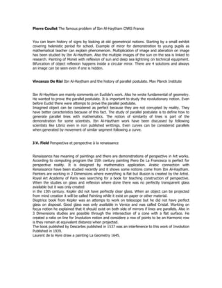 The islamic golden age of science ibnal-haytham | PDF
