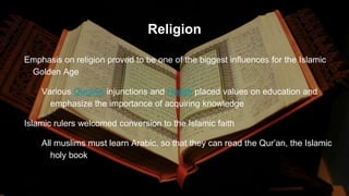 The islamic golden age | PPTX
