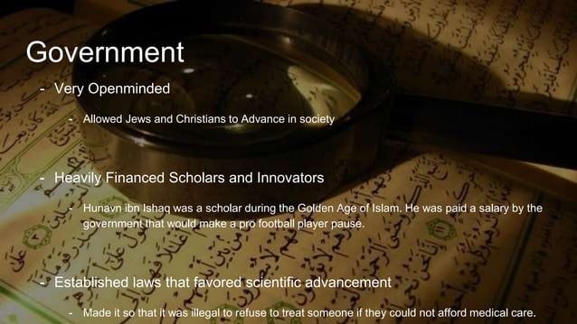 The islamic golden age | PPTX | Islam | Religion & Spirituality
