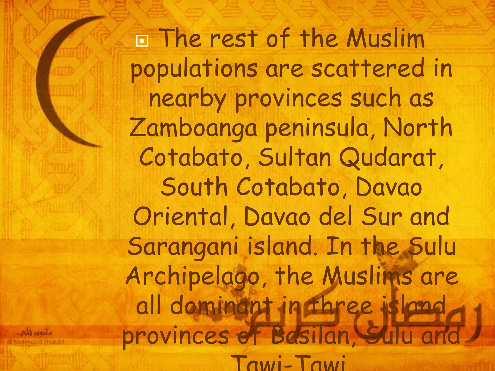 The islamization of mindanao and sulu | PPTX