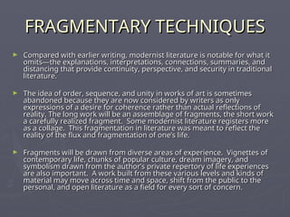 _ the ISM American Literature Modernism PowerPoint.ppt