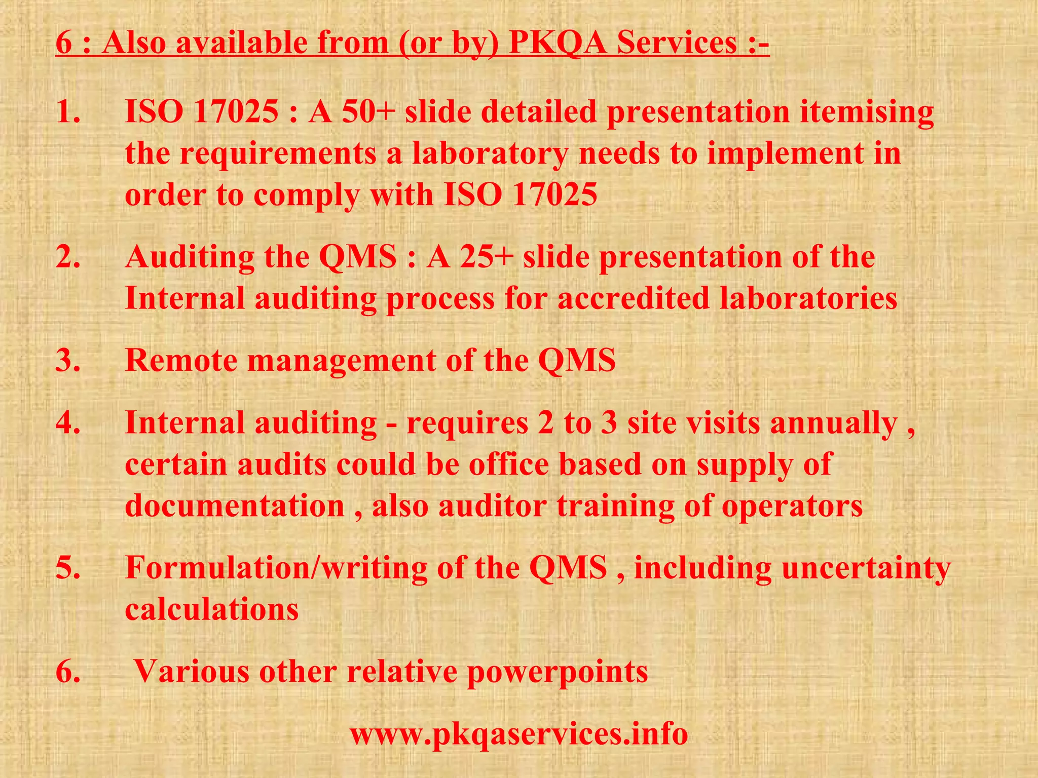 The iso 17025 accreditation process | PPT