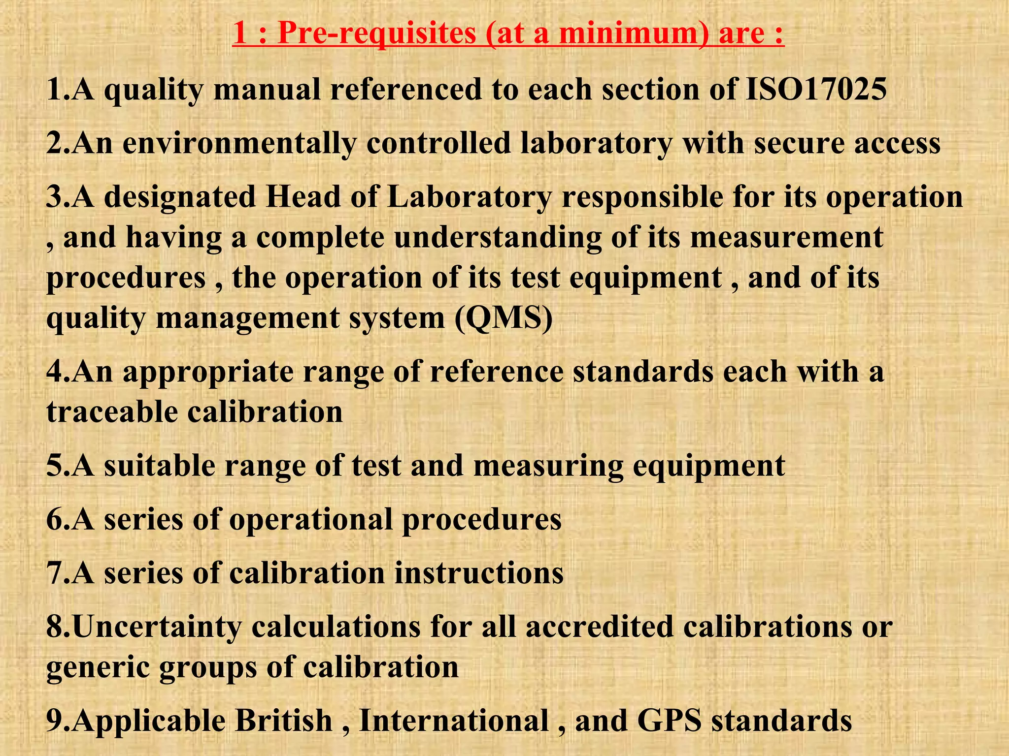 The iso 17025 accreditation process | PPT