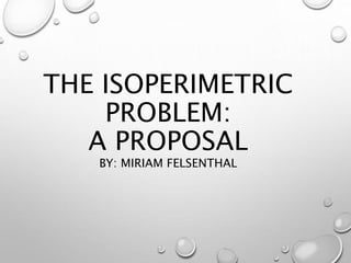 The Isoperimetric Problem | PPT