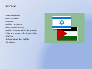 The israeli – arab conflict | PPT