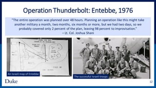 The Israeli Intelligence Community Presentation | PDF