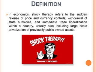The issue of shock therapy | PPTX