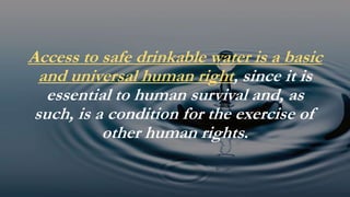 The issue of water.pptx