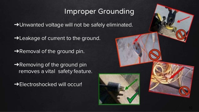 The issues of electrical hazards at site and steps to prevent.